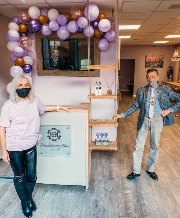 Mayor of Hailsham Opens New Salon in Town Centre - Hailsham Town Council