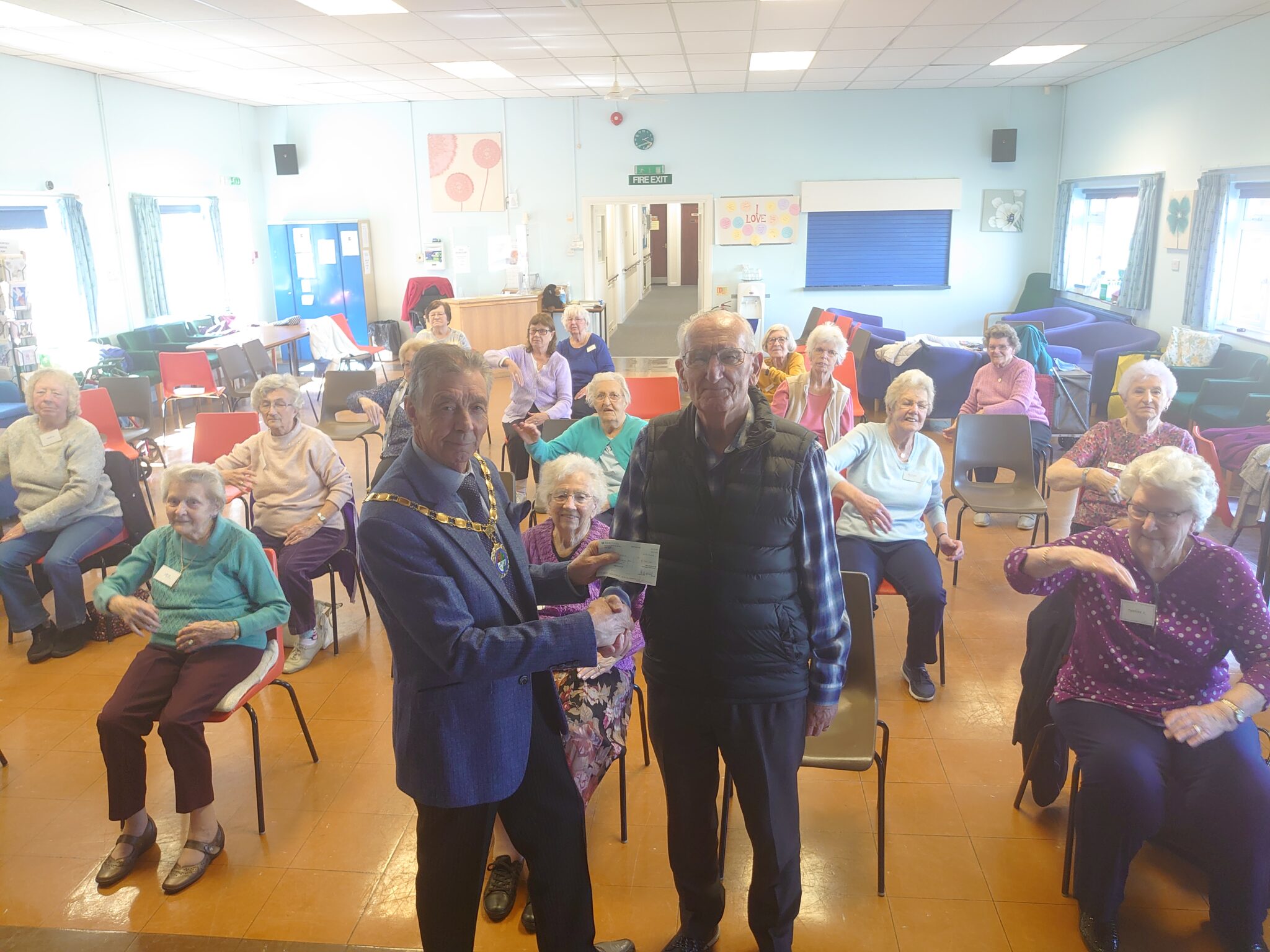 Charles Hunt Centre Receives Grant Donation - Hailsham Town Council