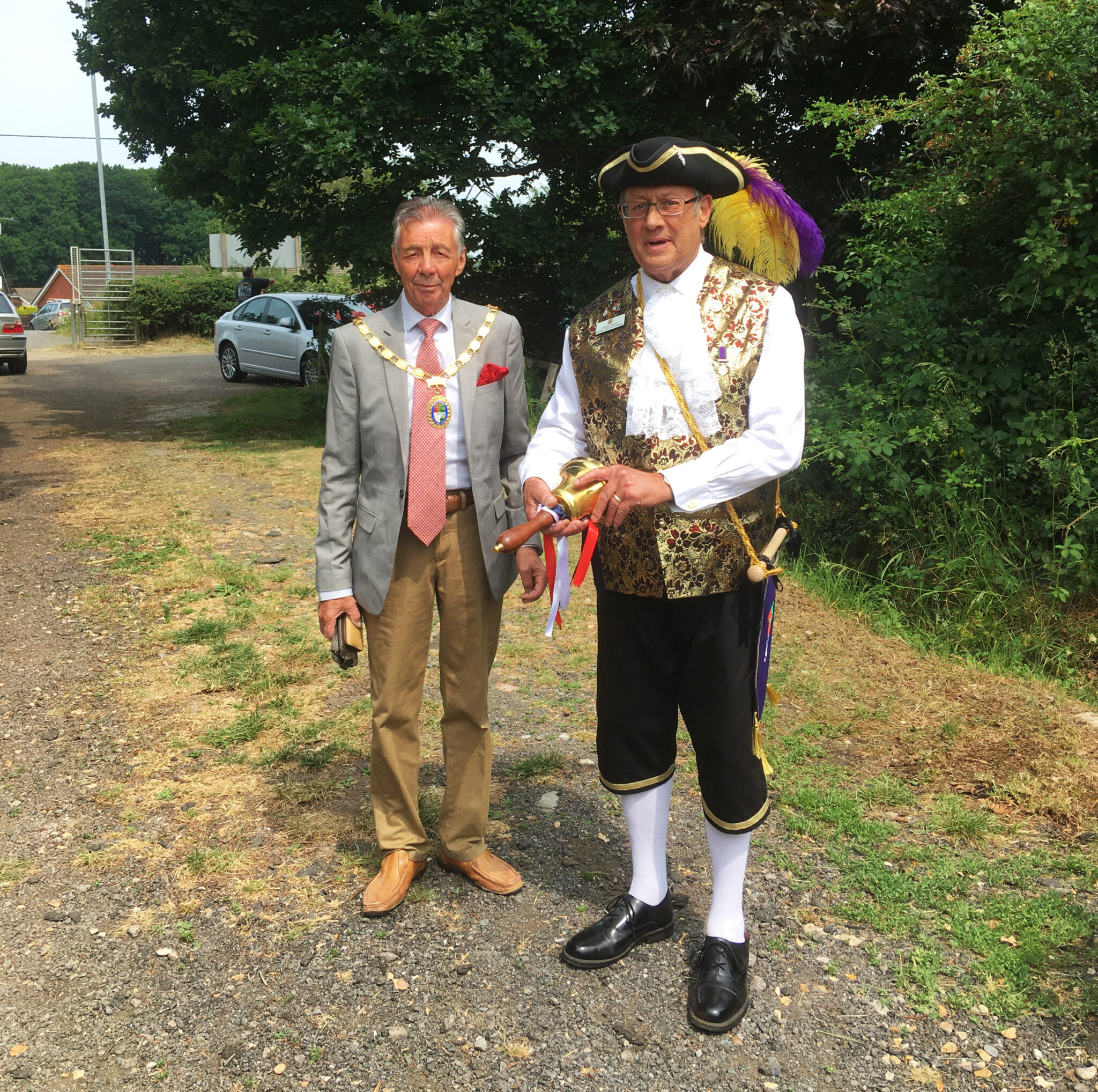 Mayor Attends Hailsham Allotment Society Open Day - Hailsham Town Council